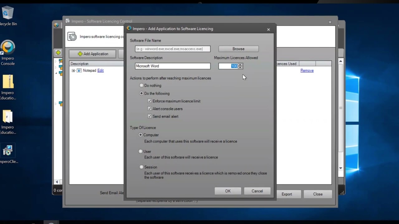 Impero Backdrop - Software Licensing - YouTube