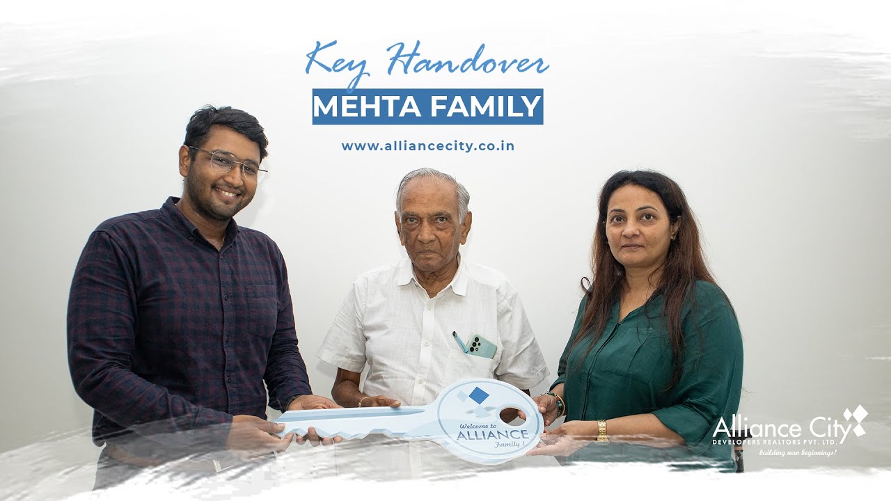 Flat Handover to Mehta Family at Nirmal Milan - YouTube