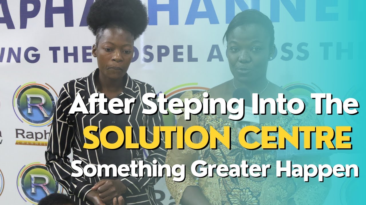 After Stepping Into The Solution Centre Something Greater Happen - YouTube