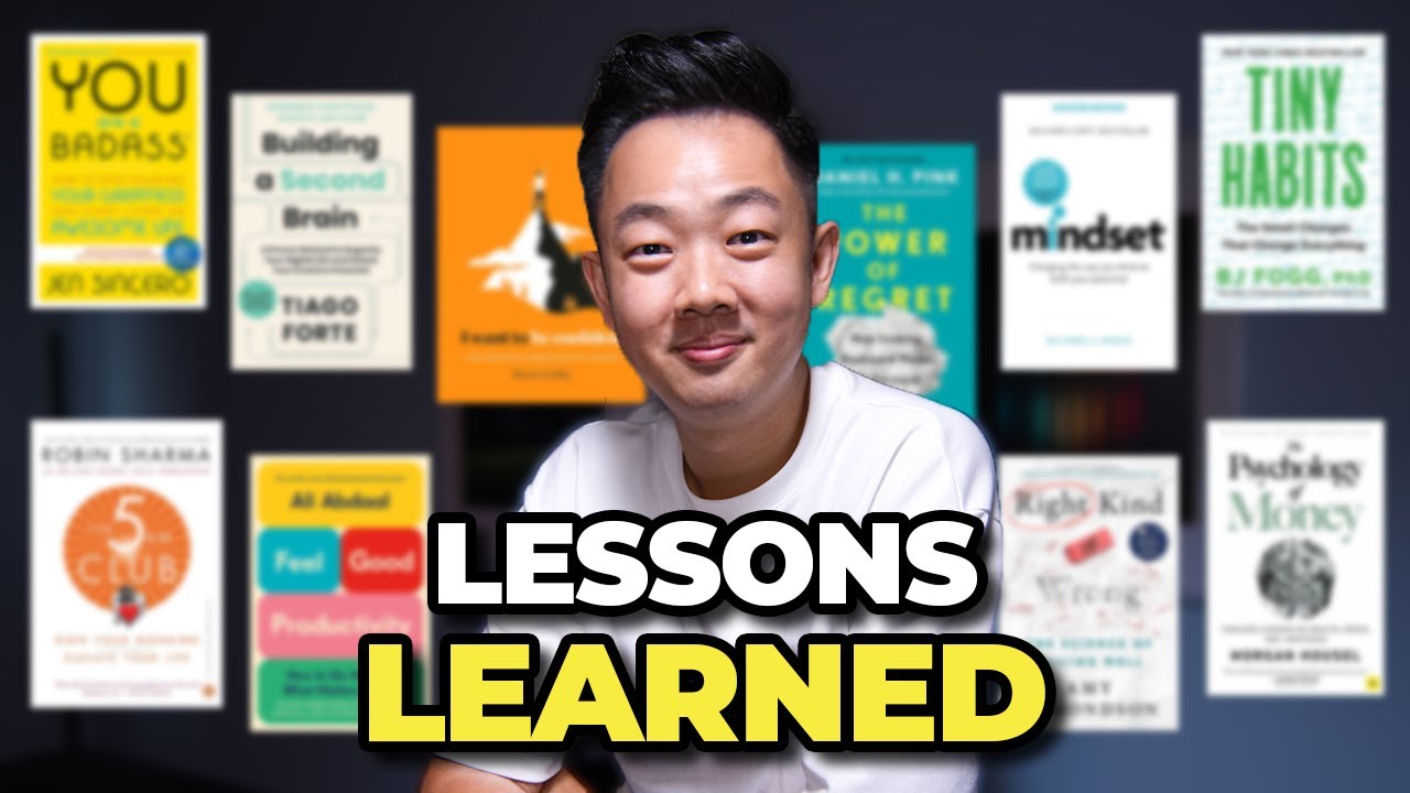 10 Valuable Lessons from reading these books - YouTube