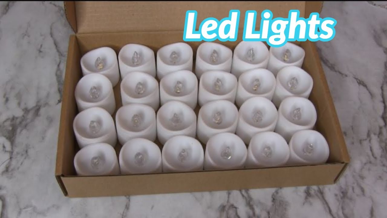 LED Tea Light Review! - YouTube