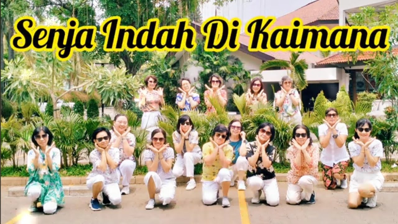 SENJA INDAH Di KAIMANA - LINE DANCE Chor : Chika Hapsari ( INA ) Demo ...