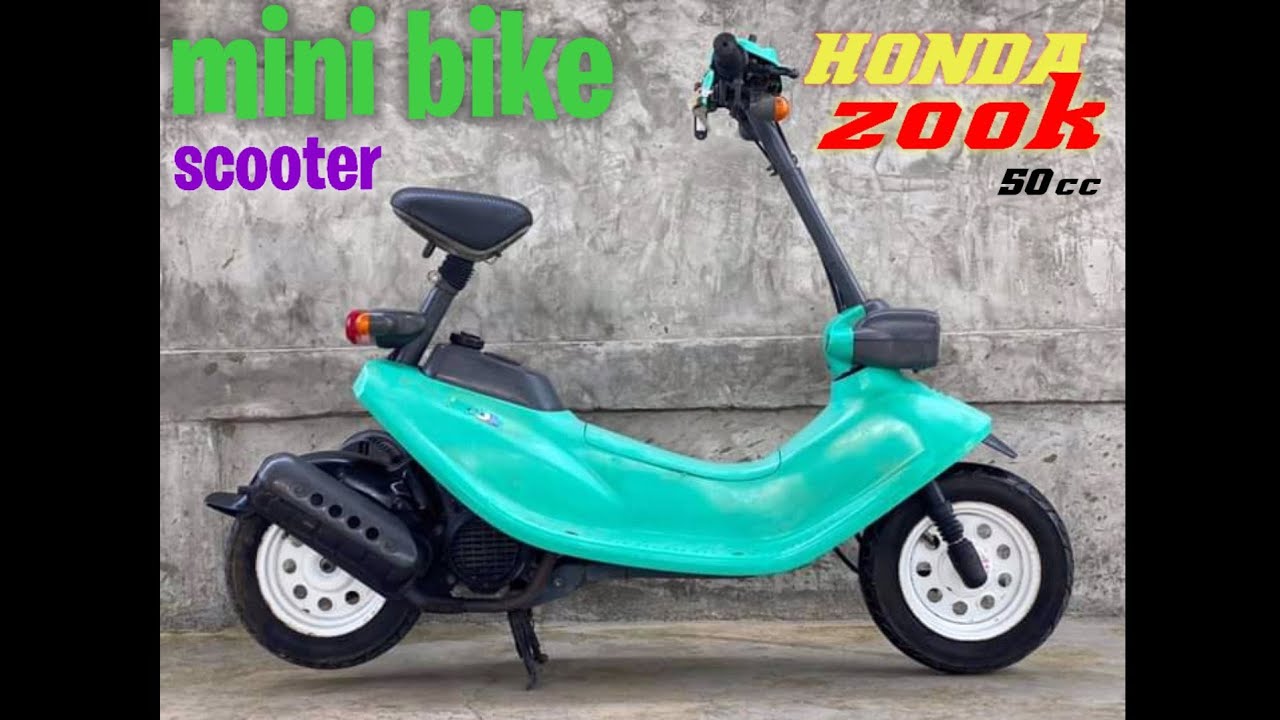 matic 2 tak Honda zook 50cc (motor langka di Indonesia) - YouTube