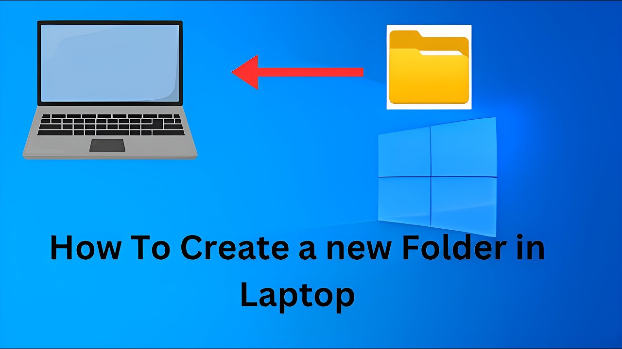 How To Create a new Folder in Laptop and Computer - YouTube