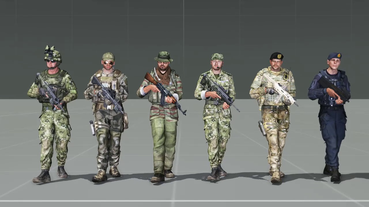 Arma 3 - POLPOX's Artwork Supporter - Applying IK animations - YouTube