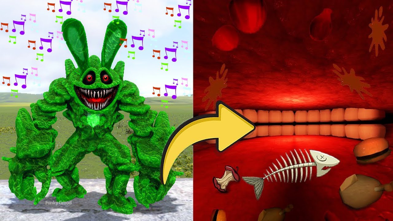 WHAT'S INSIDE THE MUTANT RABBIT GOLEM SPRUNKI TAPES!(Garry's Mod) - YouTube