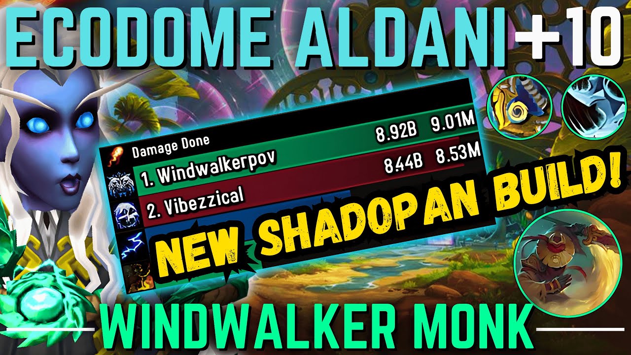 This NEW Shadopan Build Does CRAZY Damage | Windwalker Monk - YouTube
