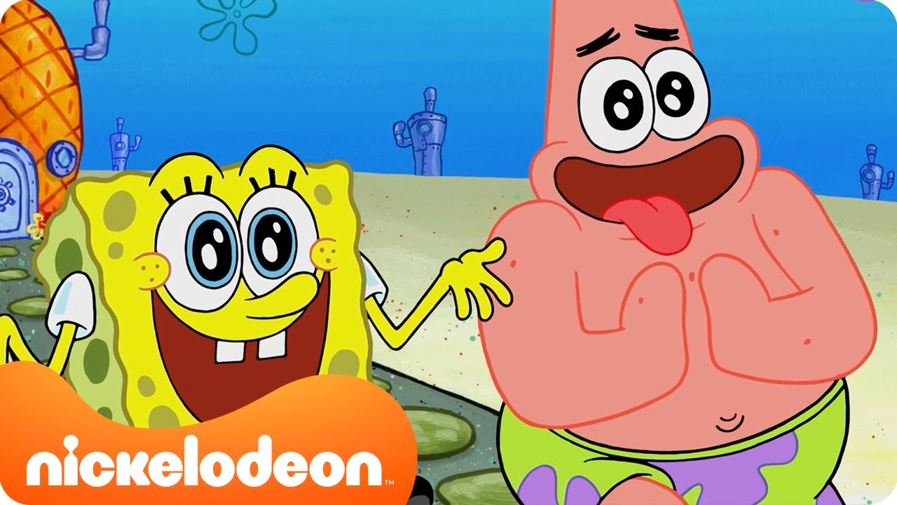 SpongeBob | Sandy Bereksperimen pada SpongeBob dan Patrick 🔬 ...