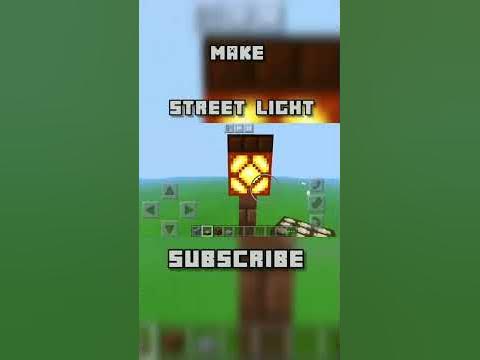 How to make Street light in minecraft #shorts #minecraft # ...