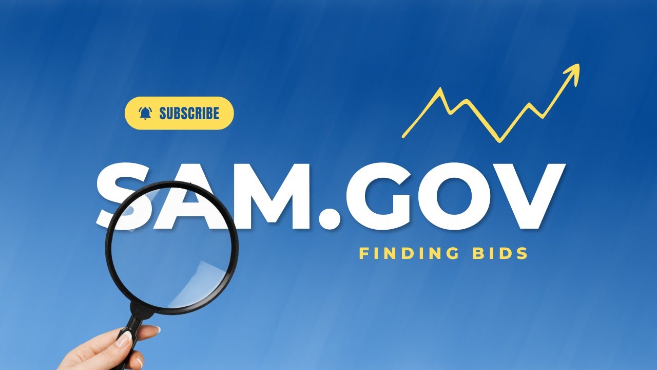 CAN'T FIND BIDS on Sam.gov? Here's How | Federal Contracting Training ...