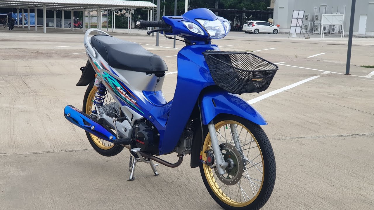 ขาย Honda Wave 125 R ปี 2005 สตาร์ทเท้า ราคา 26,500 ฿ ฝ - YouTube