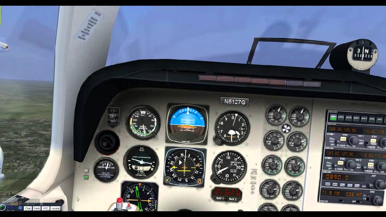 DME Arc Approach - YouTube