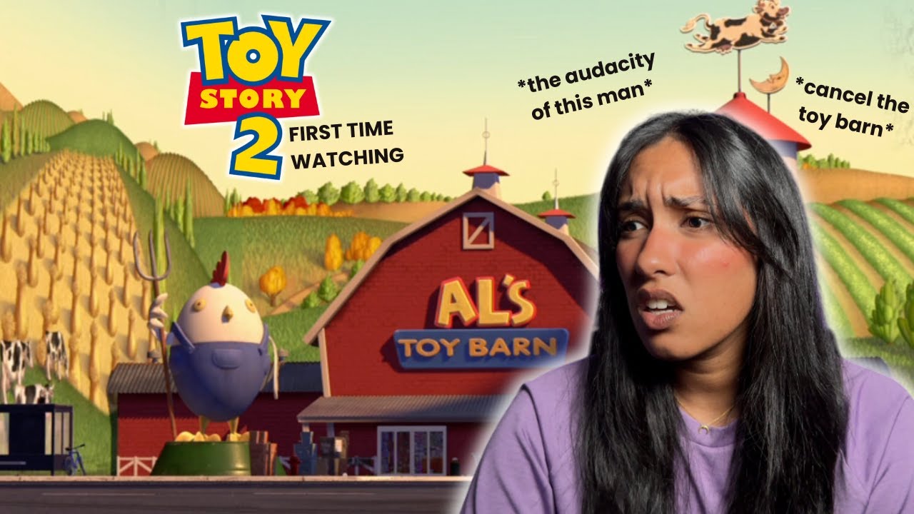 girl who didn't realise how popular toy story is reacts to TOY STORY 2 ...