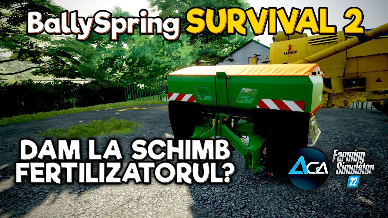 FS22 Survival Hard Mode | BallySpring Survival 2 | Dam la schimb ...