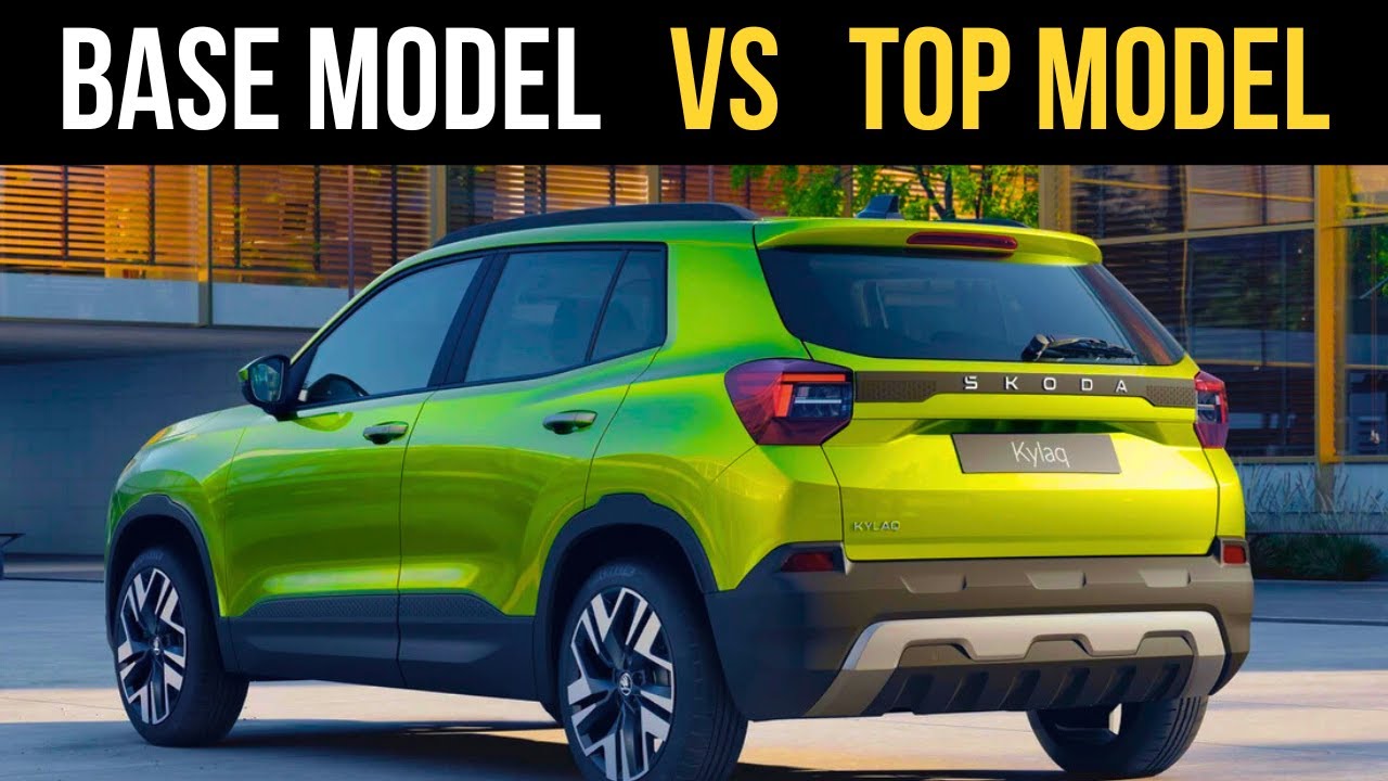 Skoda Kylaq: Base Model vs Top Model (हिन्दी) - YouTube