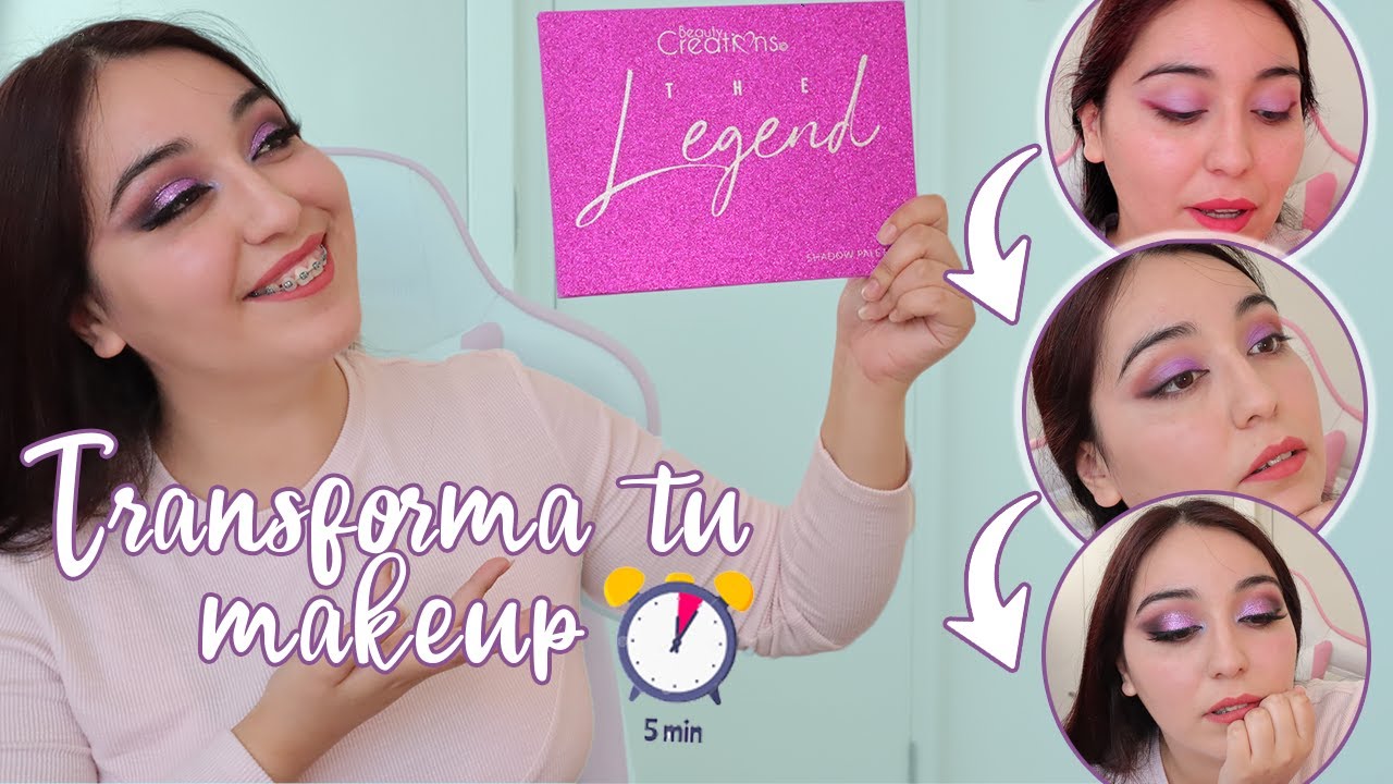 PALETA THE LEGEND DE Beauty Creations 💖 + 3 looks 💖 - YouTube