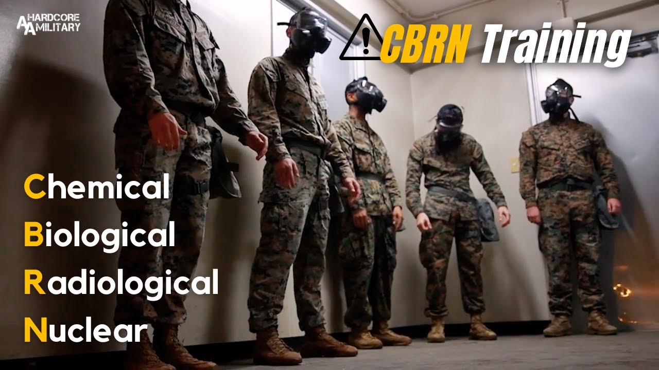CS Gas & M50 Gas Mask CBRN Training | 5th ANGLICO - YouTube