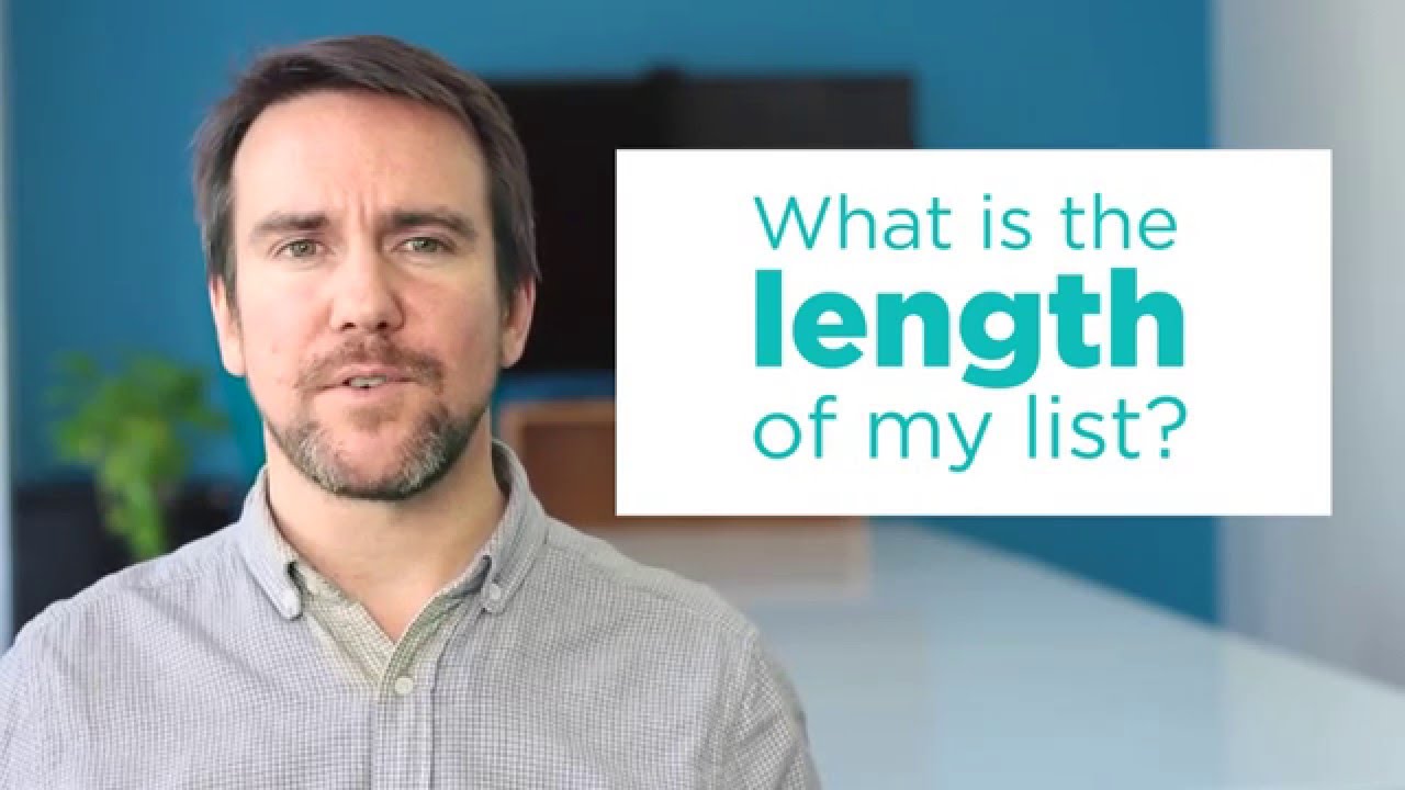 CS Principles: Introduction to Lists - Part 4 Getting Length - YouTube