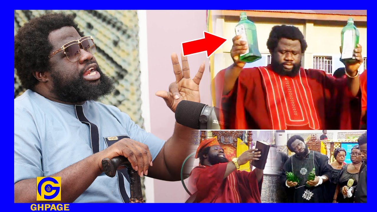 Prophet Azuka uses Egg & Schnapp to Pour Libation at his Church,uses it ...