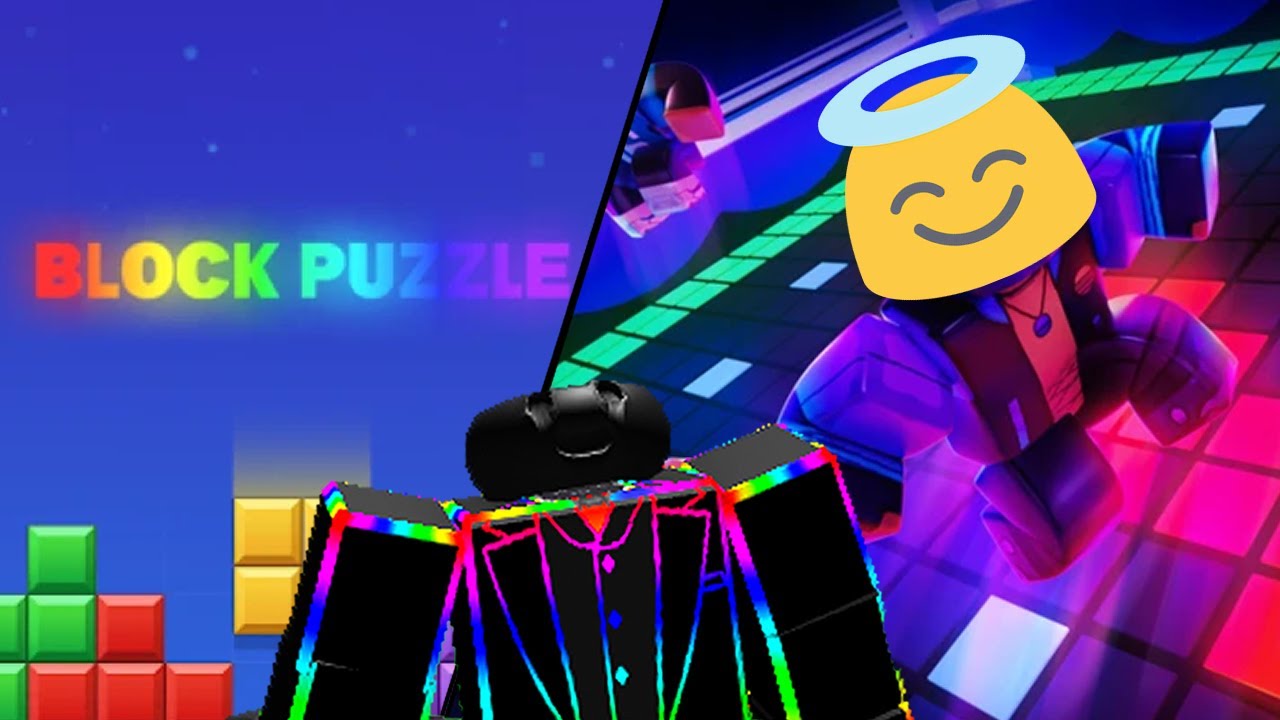 Block puzzle and Color escape in roblox - YouTube
