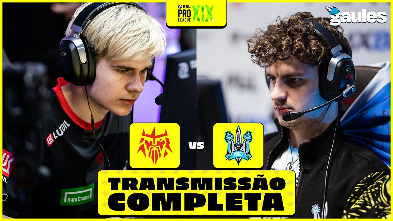 FORZE X MONTE - ESL Pro League 19 - Transmissão completa! - YouTube