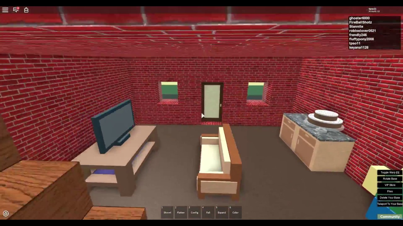 Building a simple tall house in sandbox ( Roblox ) - YouTube