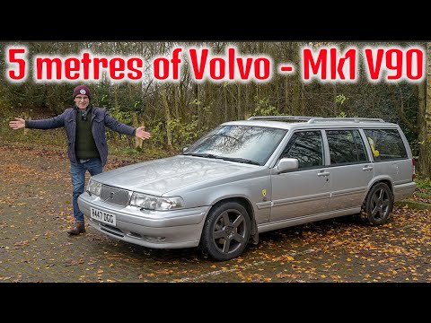 Where the V90 began - white block Volvo estate waftiness - YouTube