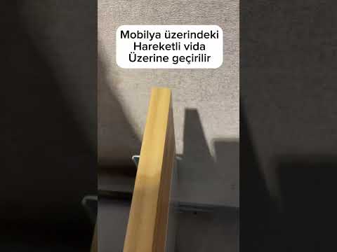 Geçmeli mobilya montajı nasıl yapılır? #mobilya #montaj #menteşe #dekorasyon #banyodolabı