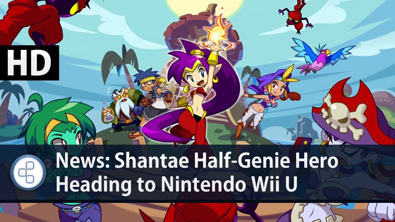 News: Shantae Half-Genie Hero Heading to Nintendo Wii U - YouTube