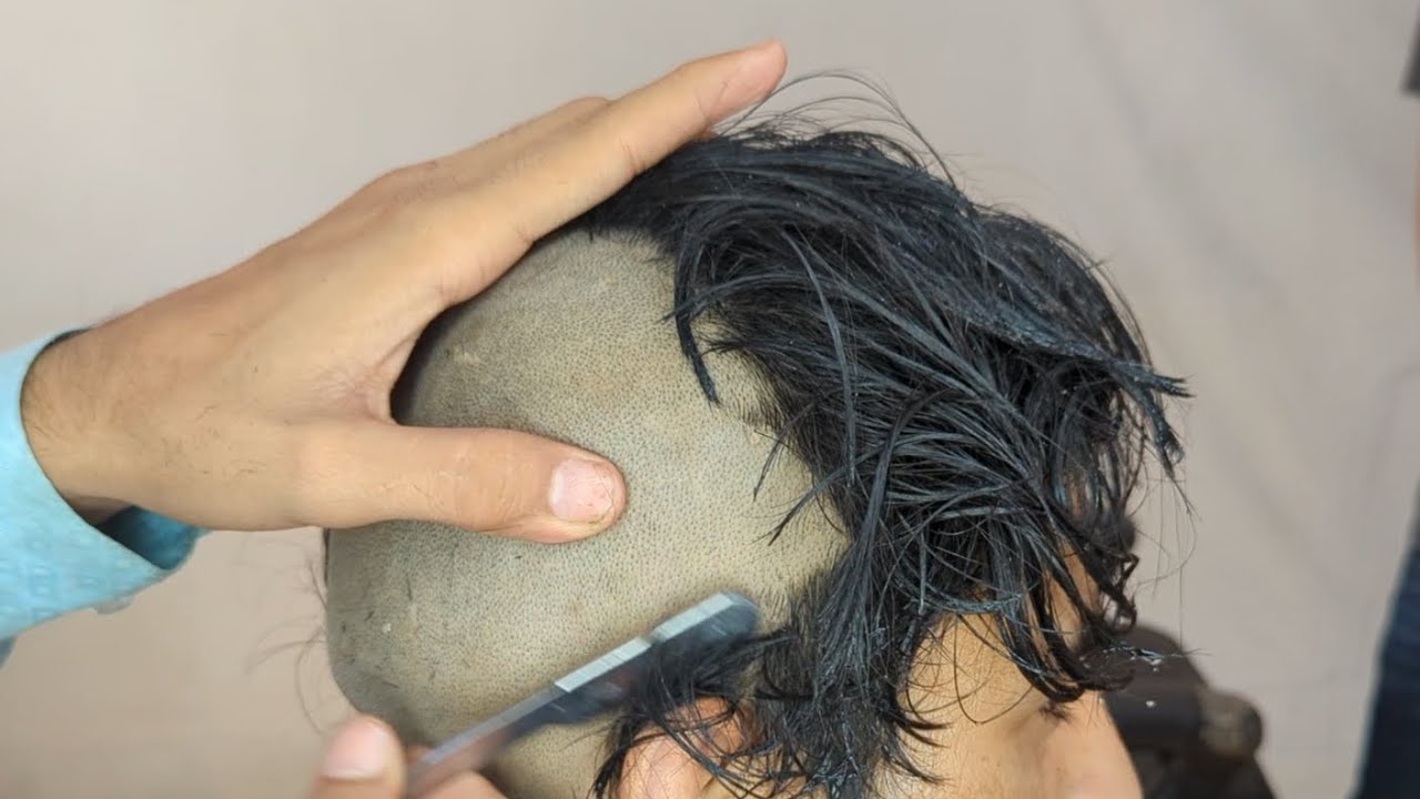 Dandruff and pimple remove head shave straight razor tutorial zaibi ...