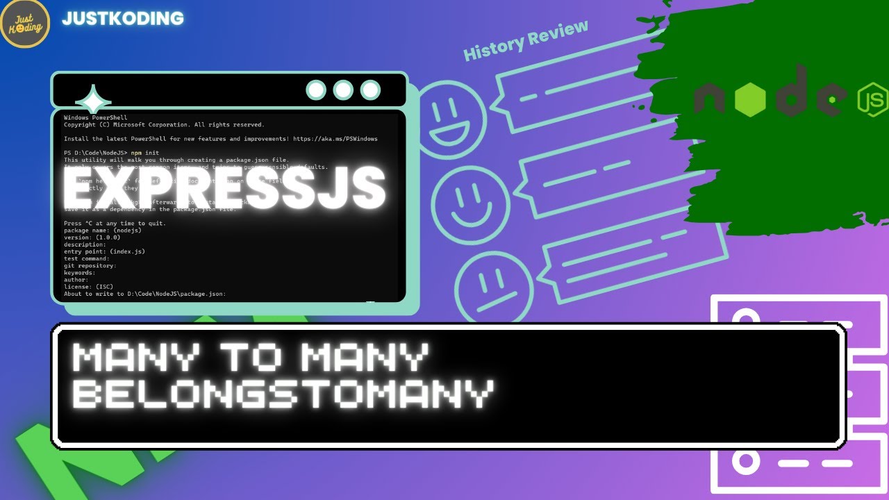 ExpressJS untuk Lanjutan #48 | Many to Many Relationship BelongstoMany - YouTube