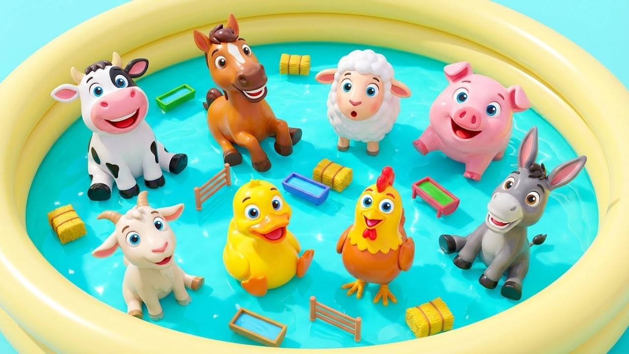 Farm Animals – Learn Farm Animals for Toddlers (Educational Videos for ...