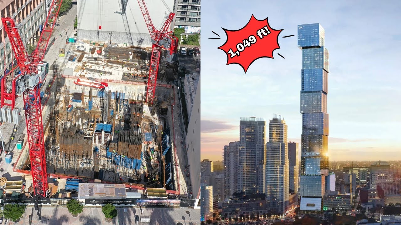 Miami's FIRST SUPERTALL Skyscraper Going Up! | Waldorf Astoria - YouTube