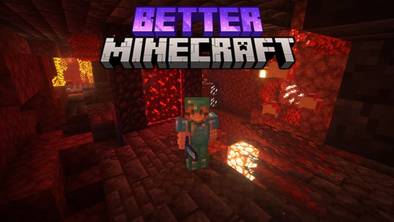 SURVIVING The NETHER In Better MINECRAFT!!!! - YouTube