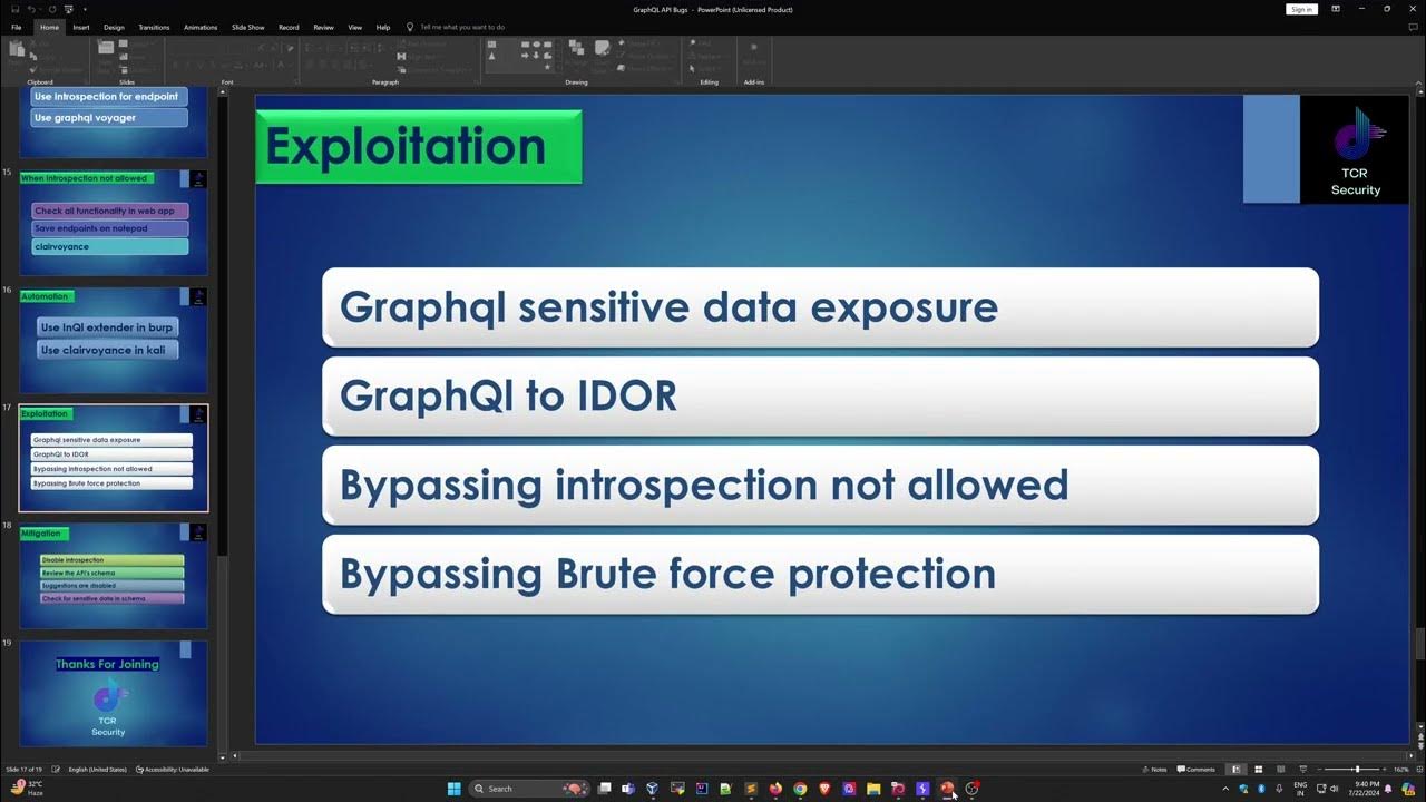 GraphQL API Hacking Sensitive Data Exposure - YouTube