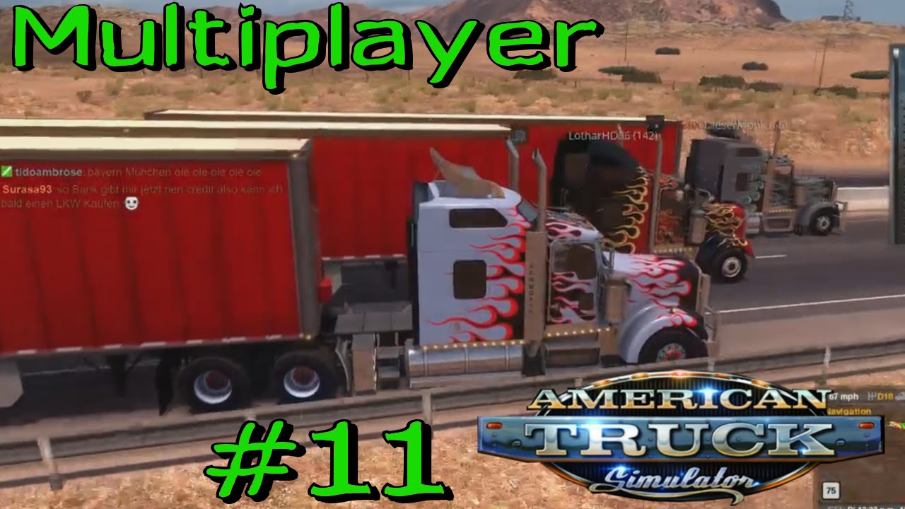 ATS Multiplayer Convoy #11 - Elefantenrennen [Gameplay German Deutsch ...