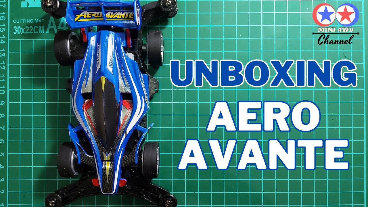 Tamiya Mirip Mobil Balap | Unboxing, Rakit, dan Review | Aero Avante ...