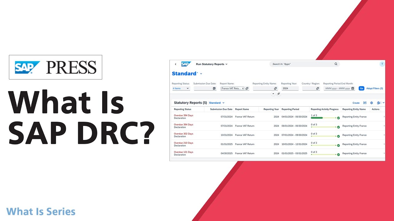 What Is SAP Document and Reporting Compliance (SAP DRC)? - YouTube