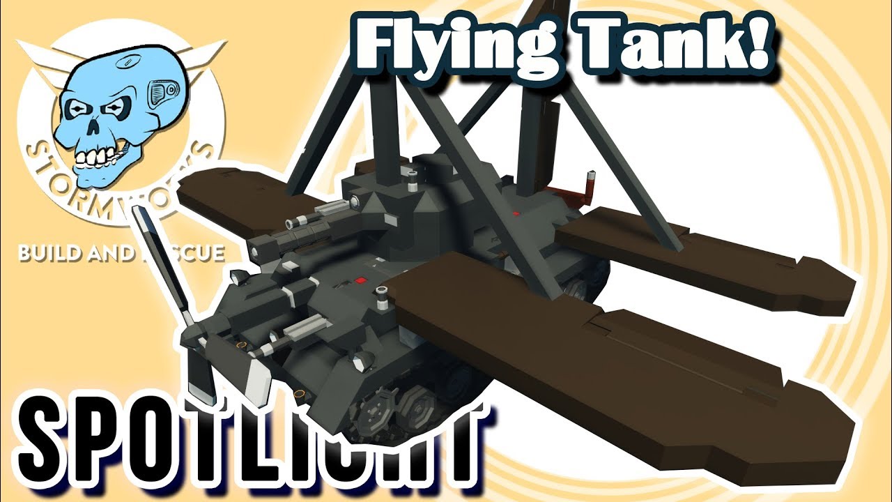 Amazing German Flying Tank (Stormworks Community Spotlight) - YouTube