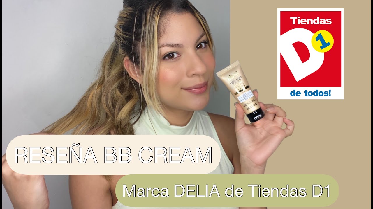 RESEÑA DE LA BB CREAM MARCA DELIA DE TIENDAS D1- MARY PAZ - YouTube