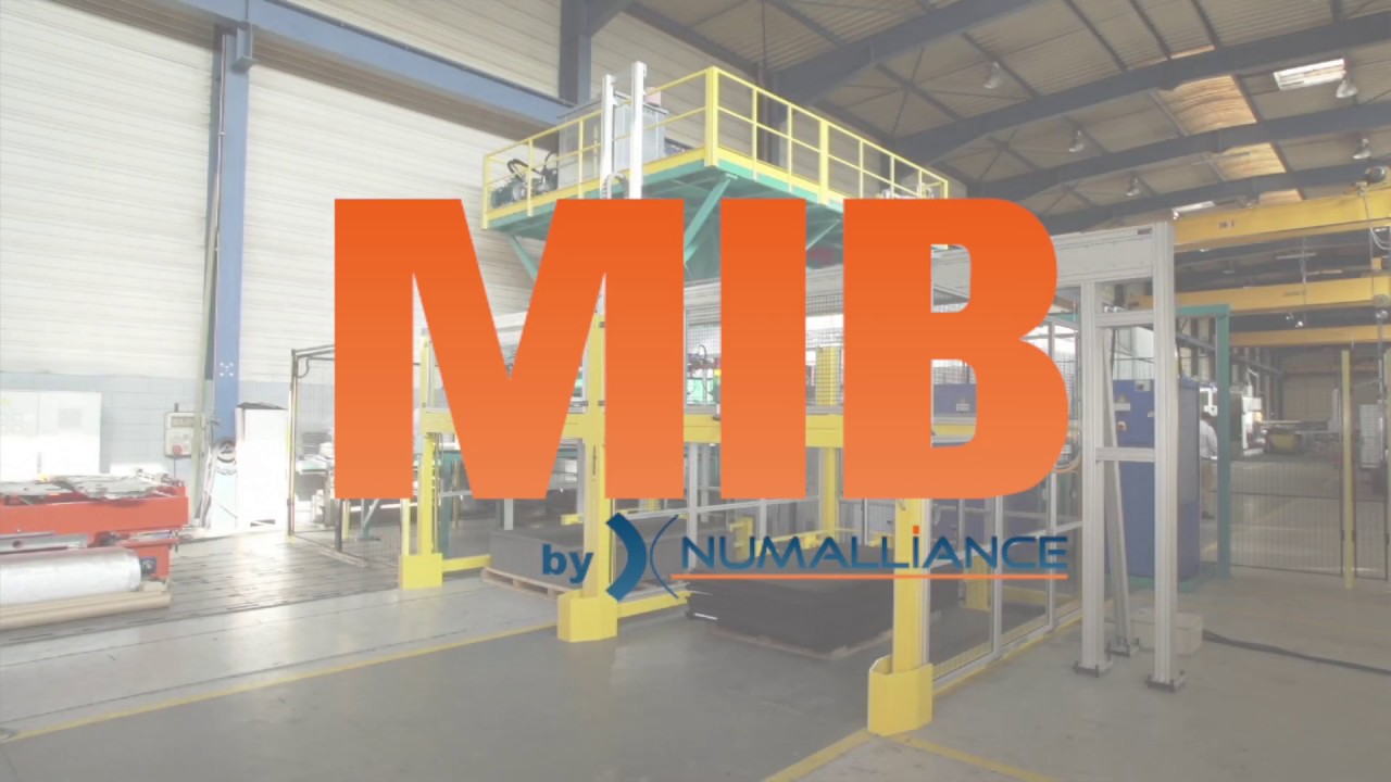 Thermoforming automated cell - "MIB by Numalliance" - - YouTube