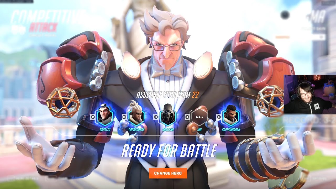 HARBLEU SIGMA GAMEPLAY - OVERWATCH 2 TOP 500 SEASON 6 - YouTube