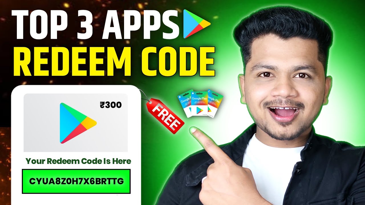 Top 3 - Free Redeem Code App 2024 | Google Play Redeem Code | Free ...