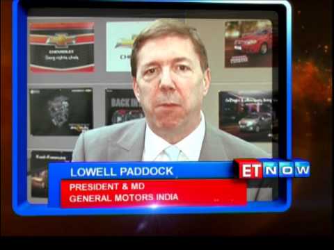 LOWELL PADDOCK congratulates ET NOW on completing 3 years! - YouTube