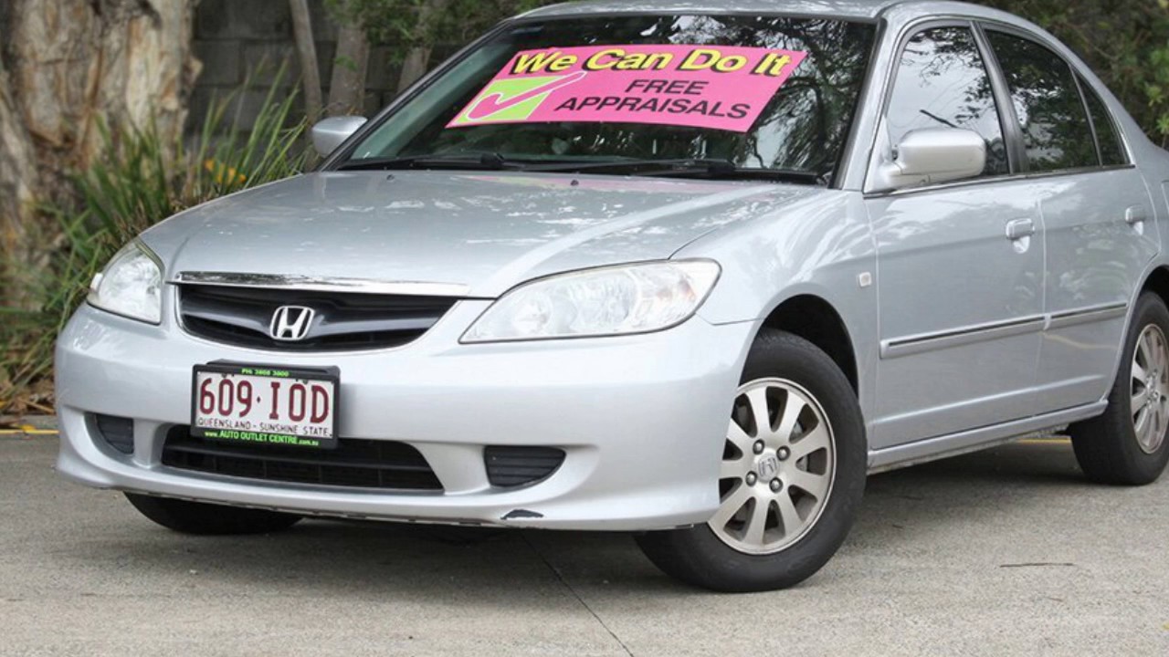 2005 Honda Civic 7th Gen MY2004 GLi Silver 4 Speed Automatic Sedan ...