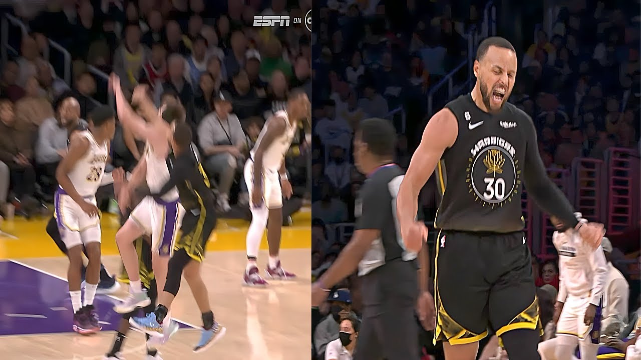 Steph Curry Hits Impossible 3 Over Austin Reaves 🤫🫣!!!! - YouTube