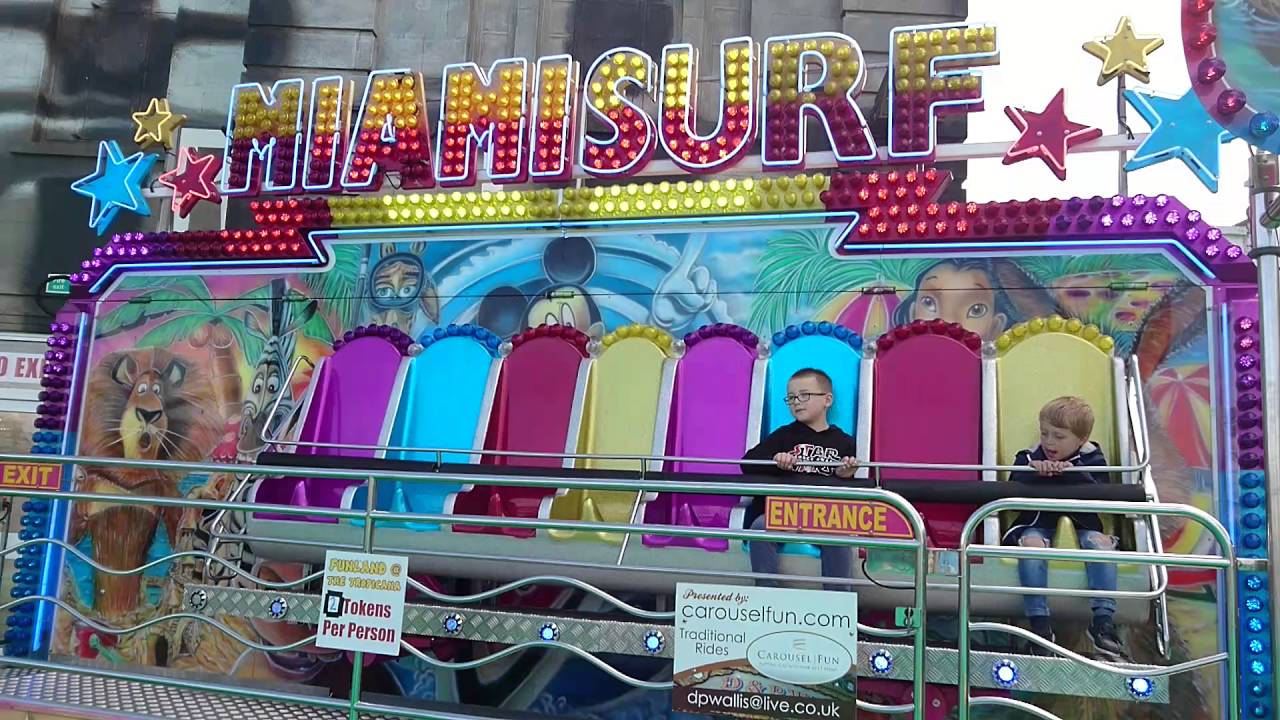 Miami Surf Ride At Funland In The Tropicana, Weston Super Mare, 4 ...