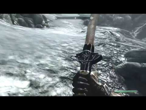 How to get Snow Fox Pelt item - Skyrim - YouTube