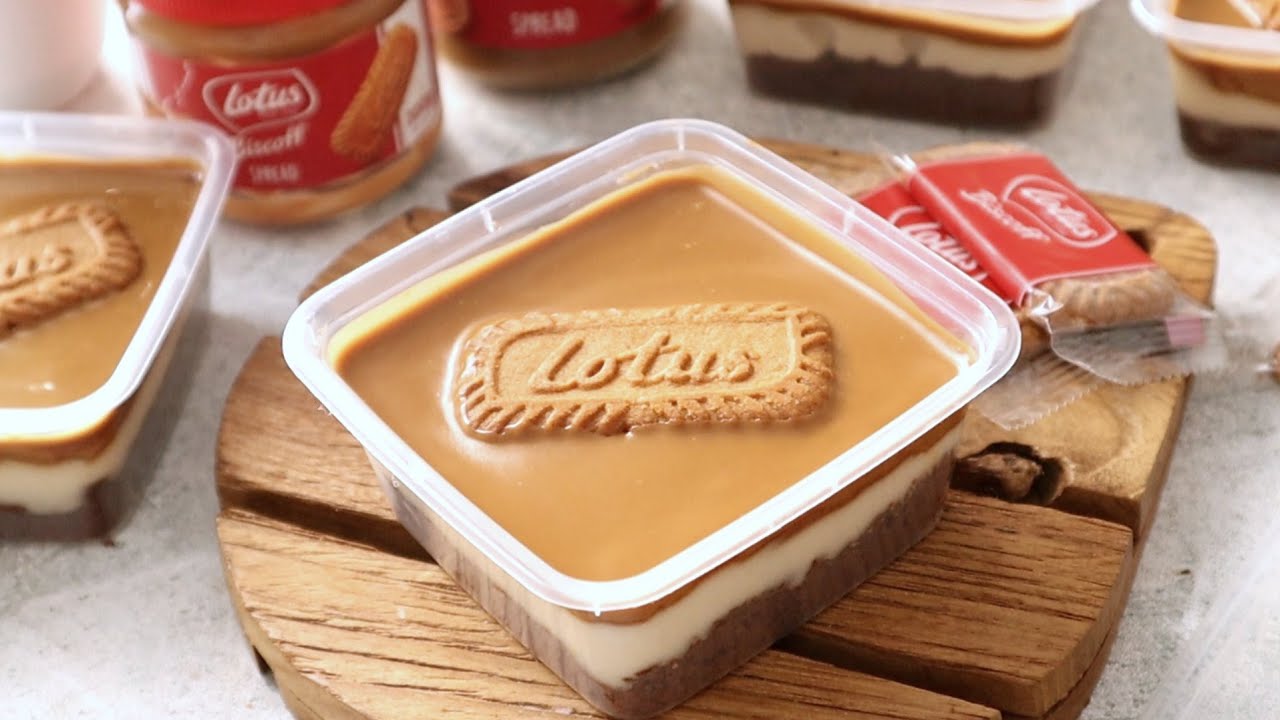 LOTUS DESSERT BOX, MODAL 12RBan BISA KUKUS/OVEN - YouTube