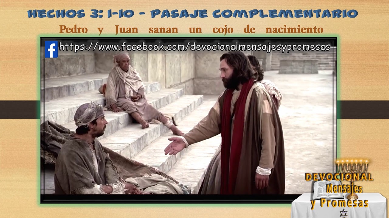 Hechos 3:1-10 - YouTube